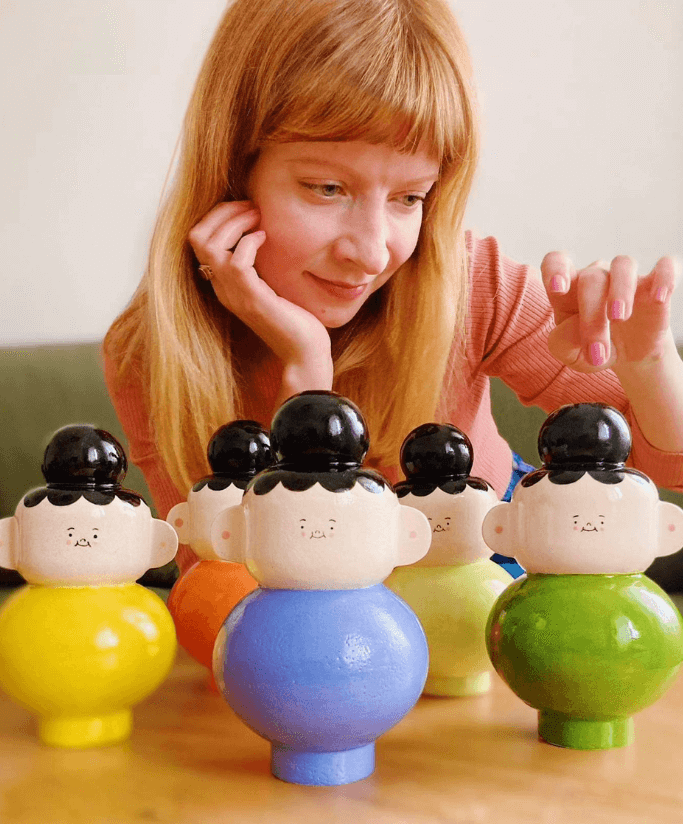 Artykuł talerze ścienne Oli Szpunar - wall-being